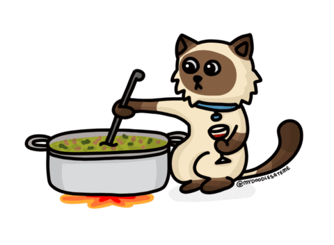 Cooking Cat GIFs - Get the best GIF on GIPHY