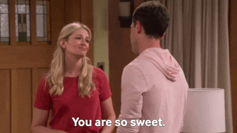 Beth Behrs Awww GIF by CBS - Find & Share on GIPHY