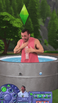 Funny Sims Gif