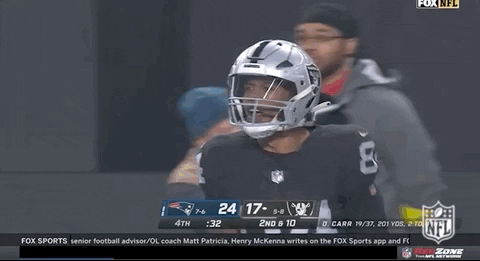 Las Vegas Raiders Football GIF by NFL - Find & Share on GIPHY