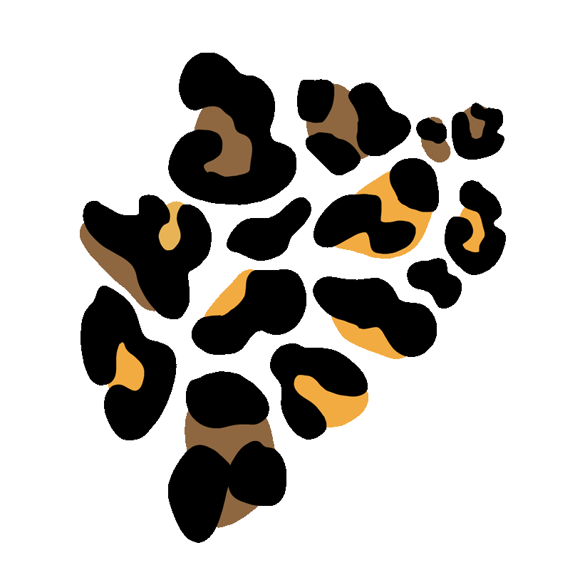 Leopard Print Fashion Sticker by crewandco for iOS & Android | GIPHY