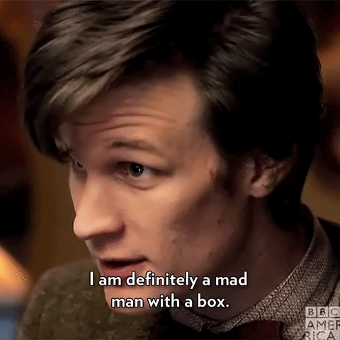 Doctor Who Mad Gif