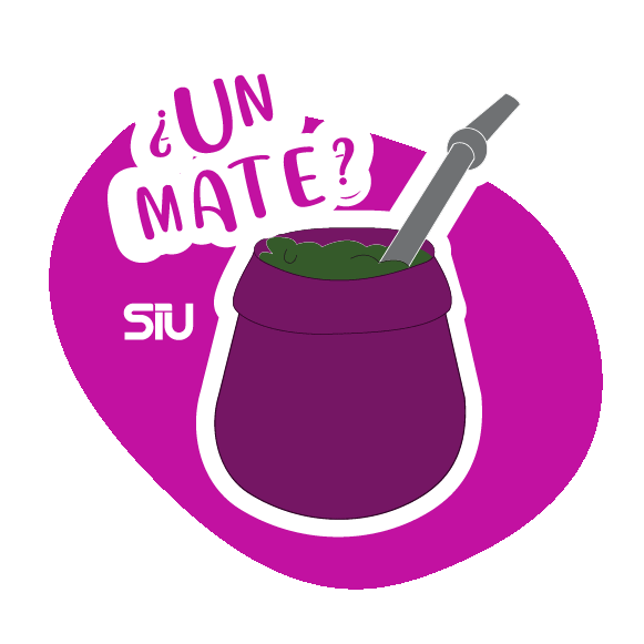 Mate Bebida Sticker by Comunidad SIU for iOS & Android | GIPHY