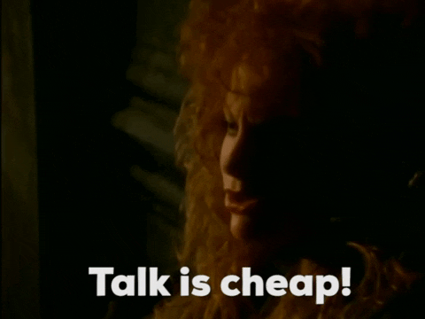 Rumor Has It Talk Is Cheap GIF by Reba McEntire - Find & Share on GIPHY