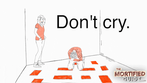 Stop Crying Don'T Cry GIF by mortifiied - Find & Share on GIPHY
