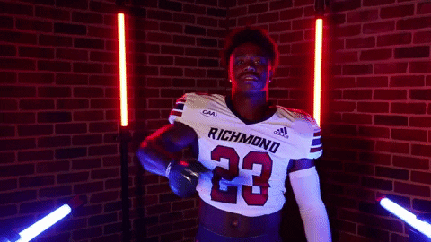 Chest Pound GIF by Richmond Spiders - Find & Share on GIPHY