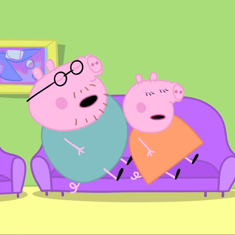 Tired Daddy Pig GIF by Peppa Pig - Find & Share on GIPHY