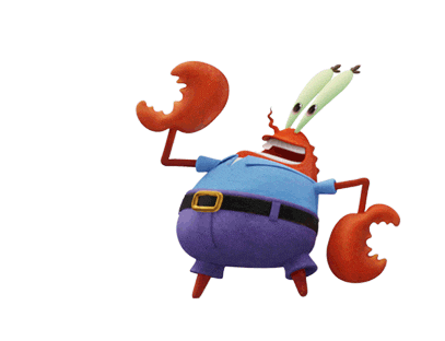 Mr Krabs Dancing Gif