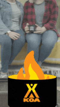 Funny Campfire Gif