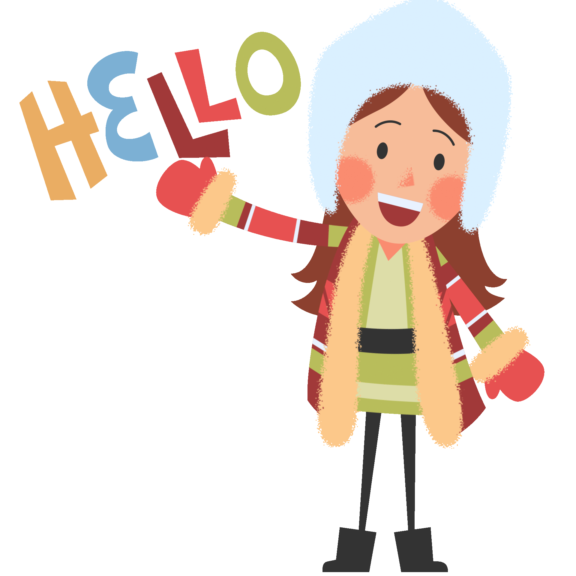 Anna Kendrick Hello Sticker by Walt Disney Studios for iOS & Android ...