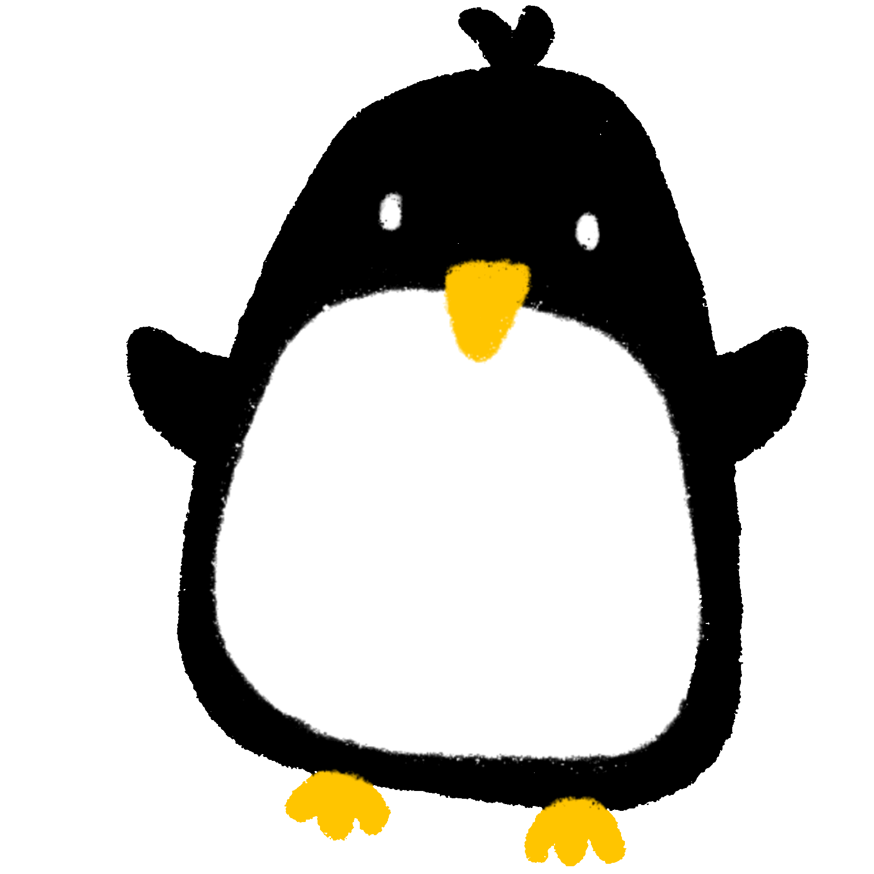 Joy Penguin Sticker for iOS & Android | GIPHY
