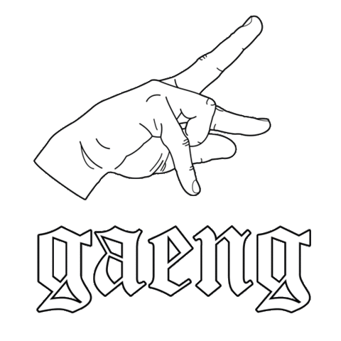 Sign Gang Sticker by janoschjansen for iOS & Android | GIPHY