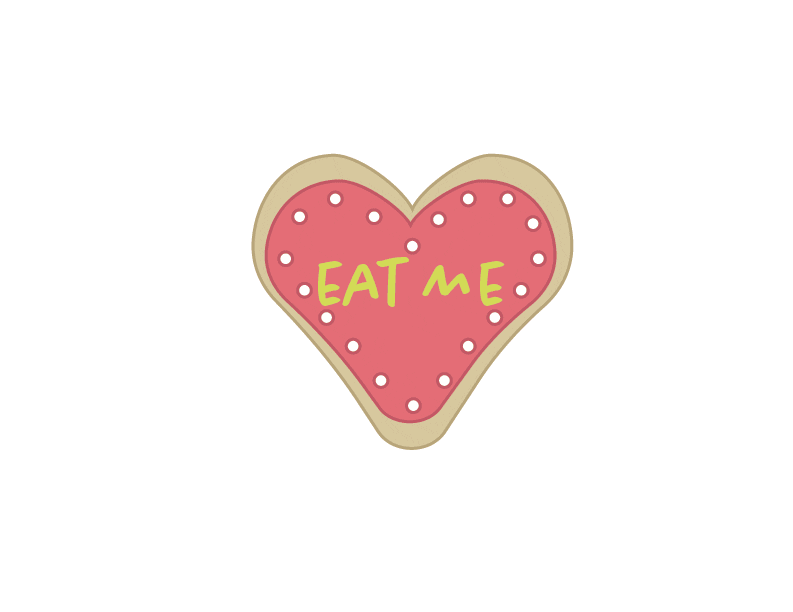 Eat Me Sticker by Rose Mansion for iOS & Android | GIPHY