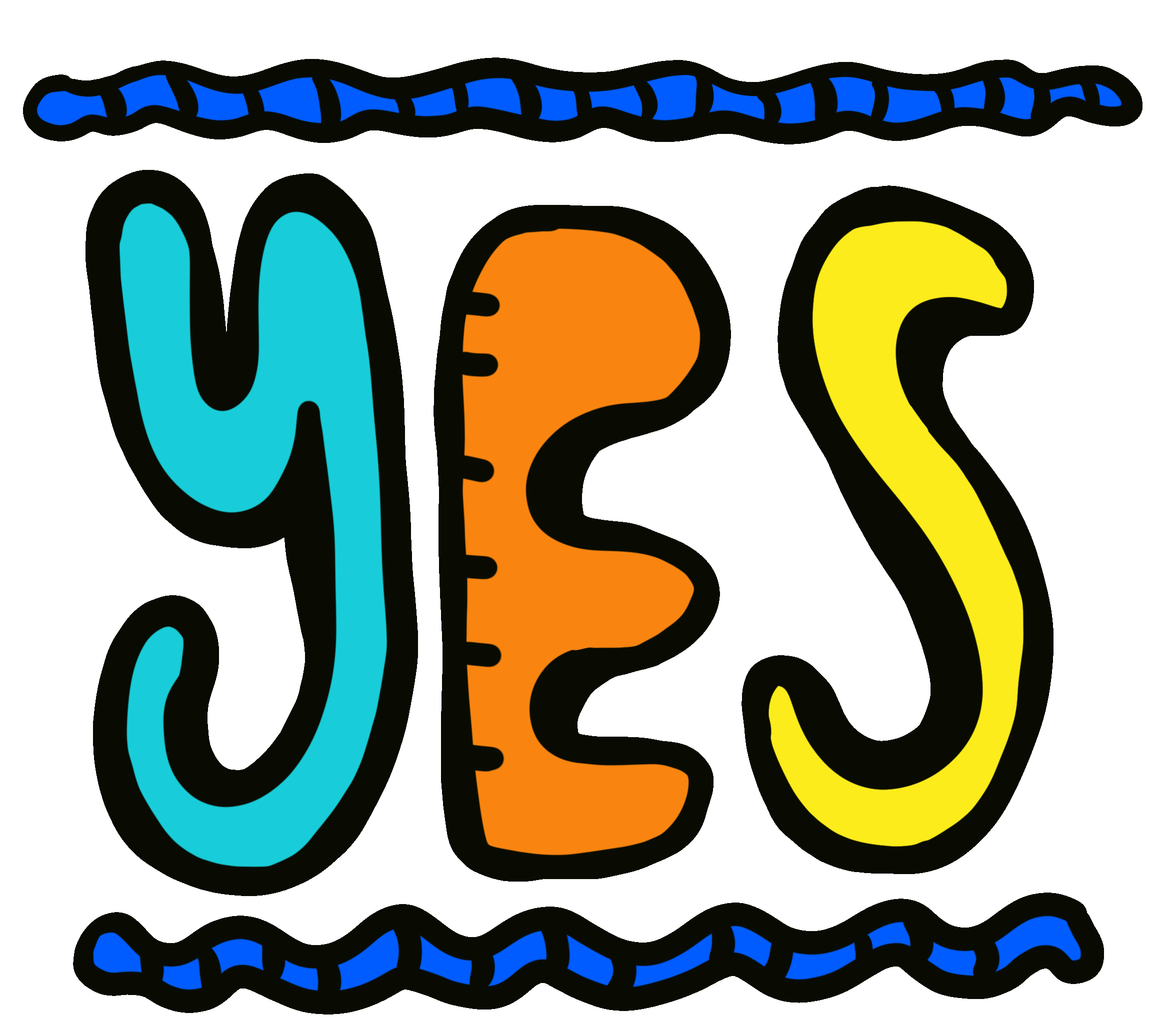 Text Yes Sticker by Jelene for iOS & Android | GIPHY