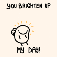 Think Happy Thoughts Gif