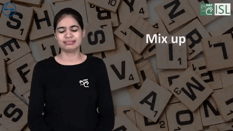 Mix Up Sign Language GIF by ISL Connect - Find & Share on GIPHY
