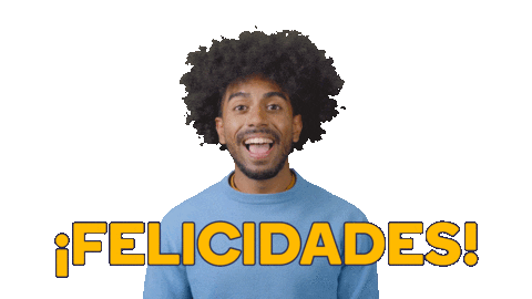 Spanish Congrats Sticker by Memrise for iOS & Android | GIPHY