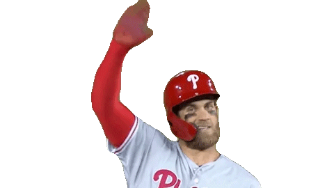 Philadelphia Phillies Hello Sticker by MLB for iOS & Android | GIPHY