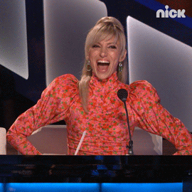 Debbie Gibson Laughing GIF by Nickelodeon - Find & Share on GIPHY