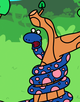Hungry Snake GIF by Earth Cubs - Find & Share on GIPHY
