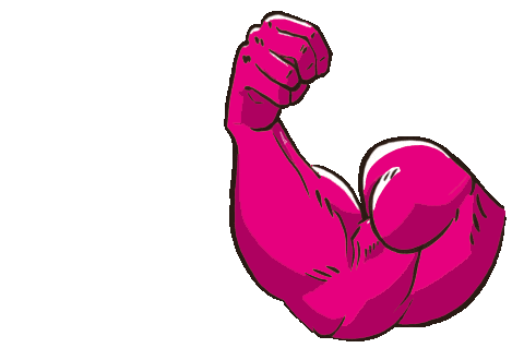 Muscle Arm Sticker by BigGym for iOS & Android | GIPHY
