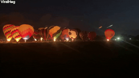 Hot Air Ballons GIFs - Get the best GIF on GIPHY