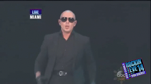 Pitbull GIF by New Year's Rockin' Eve - Find & Share on GIPHY