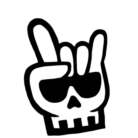 Rock On Dude Sticker by Demic for iOS & Android | GIPHY