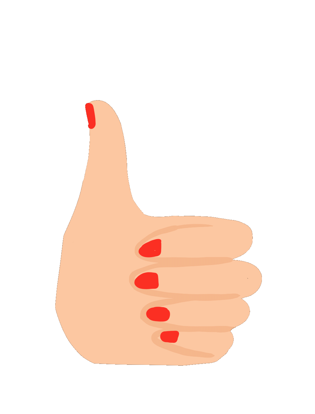 Hand Yes Sticker by Nina Cosford for iOS & Android | GIPHY