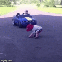 People Getting Hit By Cars Gifs