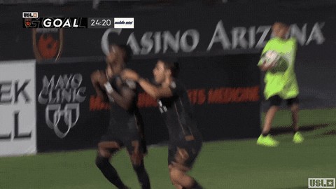 Soccer Celebration GIF by USL - Find & Share on GIPHY