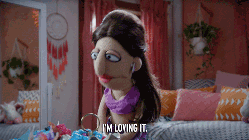 Sarah Silverman Love GIF by Crank Yankers - Find & Share on GIPHY