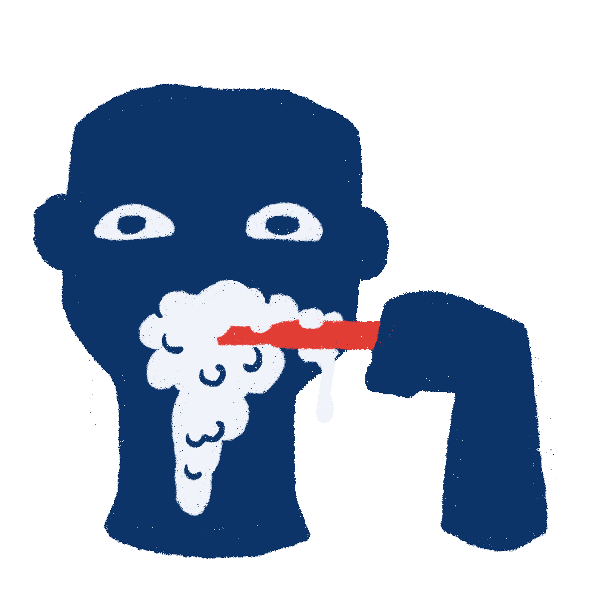 Teeth Toothpaste Sticker by Vardagen for iOS & Android | GIPHY