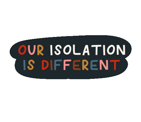 Isolation Disability Sticker by This Thing They Call Recovery for iOS ...
