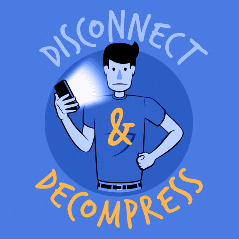 Disconnect And Decrompress GIFs - Get the best GIF on GIPHY