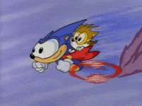 Sonic The Hedgehog Running Gif
