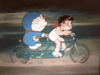 Doraemon Flying Gif
