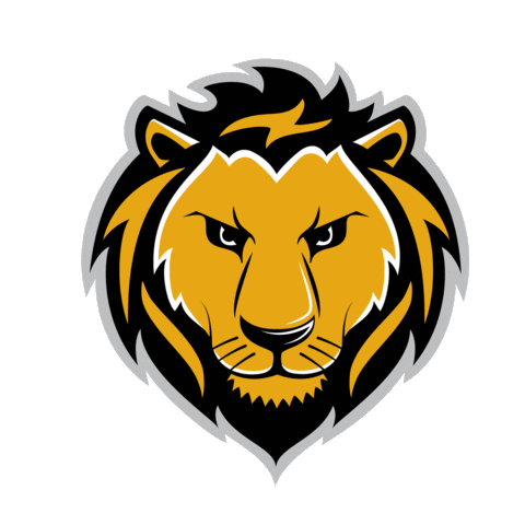 Dare Lion Vector Clipart