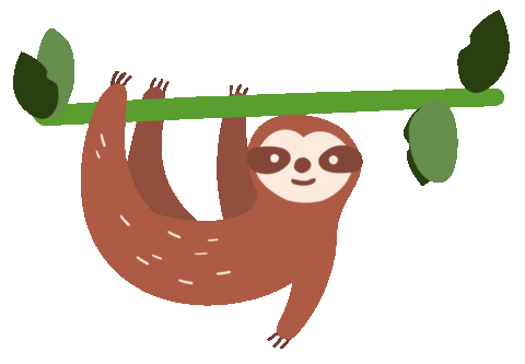 Sloth Walking Gif