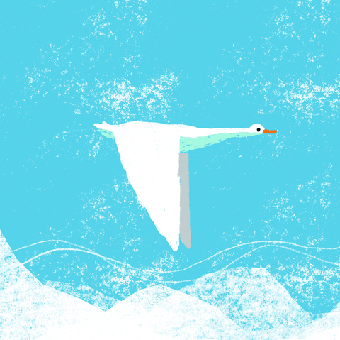 Animation Flying GIF by Squirlart - Find & Share on GIPHY