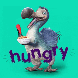 Hungry Food GIF by Dodo Australia - Find & Share on GIPHY