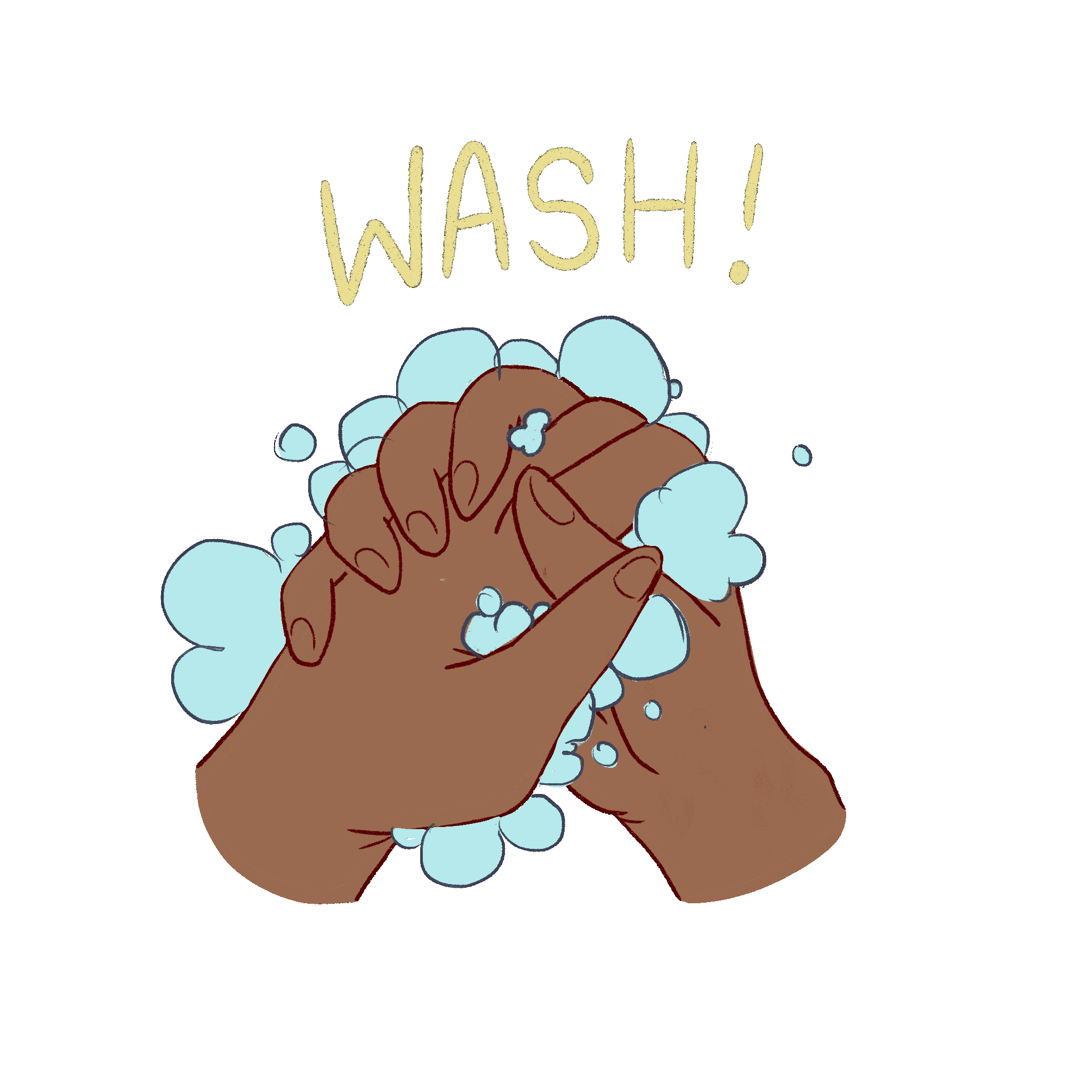 Water Wash Sticker by Goldeimer for iOS & Android | GIPHY