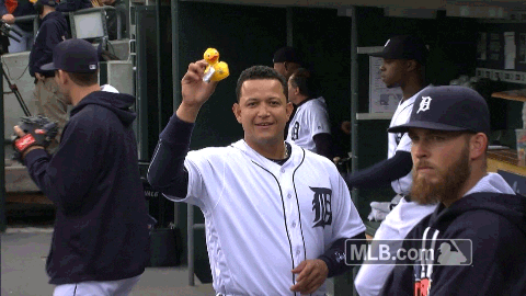 Major League Baseball Reaction GIF by Detroit Tigers - Find & Share on ...