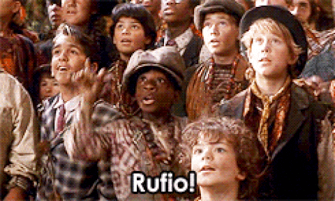 Rufio GIFs - Get the best GIF on GIPHY