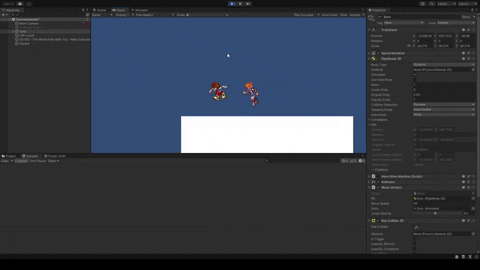 I cant make my player move and jump at the same time, the problem seems to with line 53. : r/Unity2D