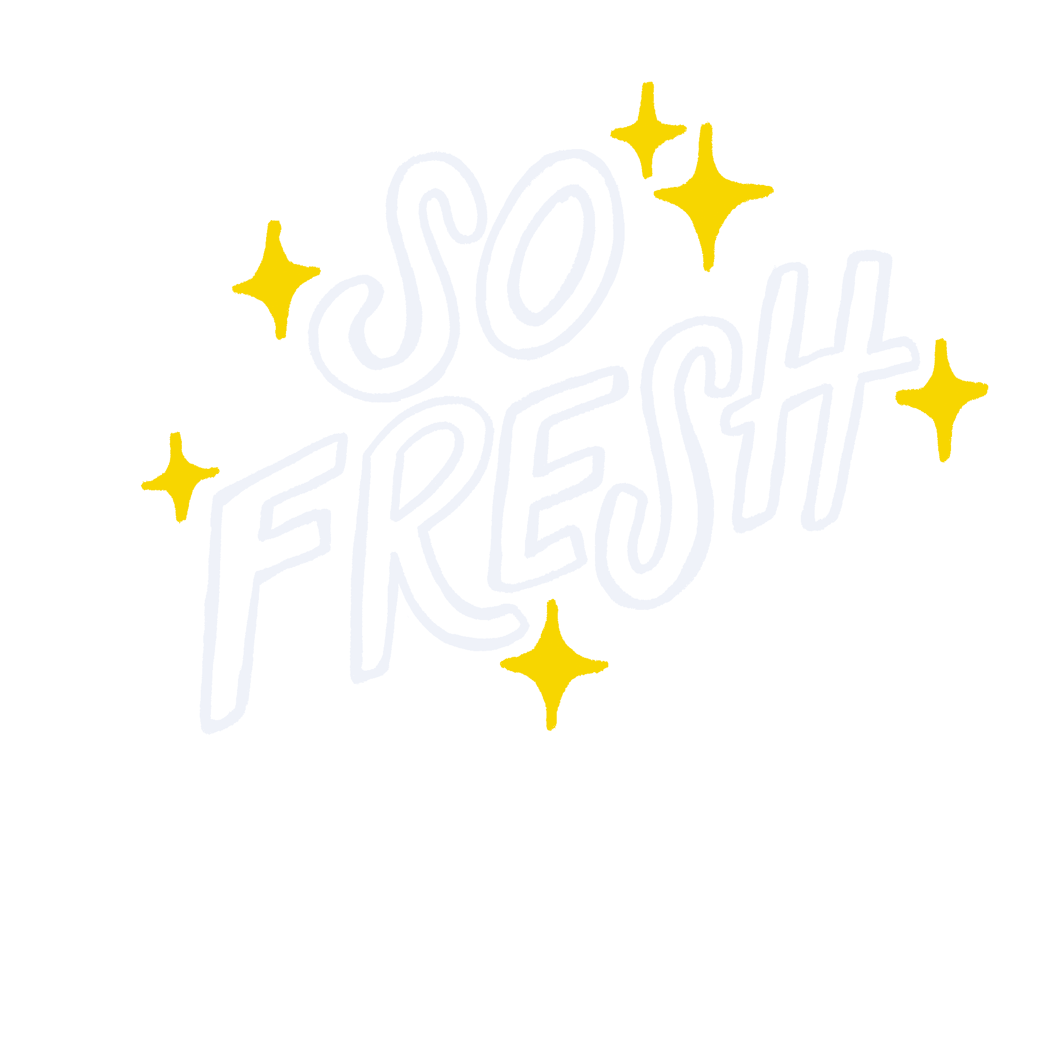 Sparkling So Fresh Sticker for iOS & Android | GIPHY