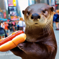 Happy Otter Gif