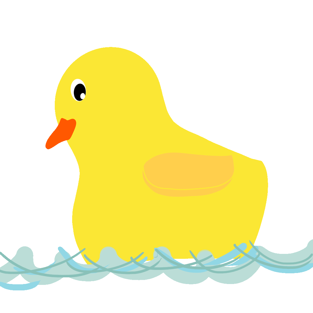 Rubber Duck Fun Sticker by PaperFest for iOS & Android | GIPHY