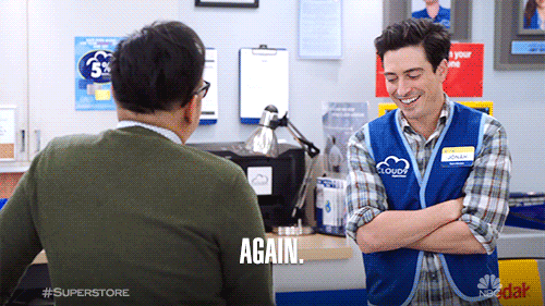 Superstore GIF by NBC - Find & Share on GIPHY