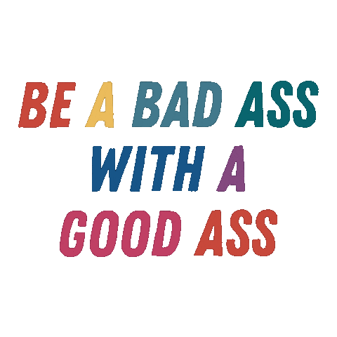 Bad Ass Rainbow Sticker for iOS & Android | GIPHY